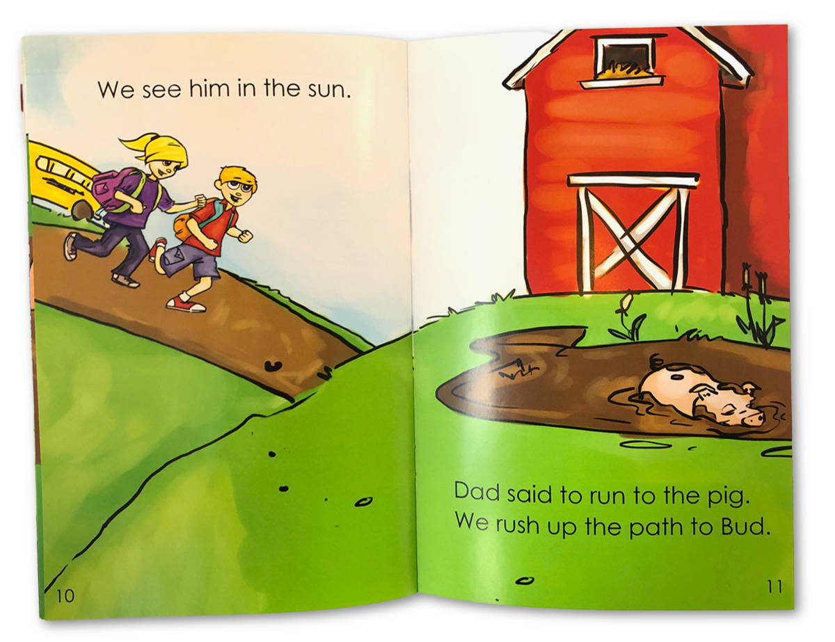 Bud the Pig: Decodable Reader [KL147] - $5.95 : Kendore Learning Store ...