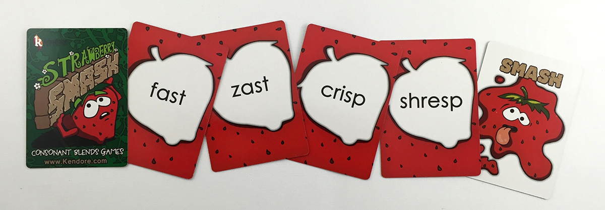 Strawberry Smash Consonant Blends Card Games [KL126] - $16.00 : Kendore ...