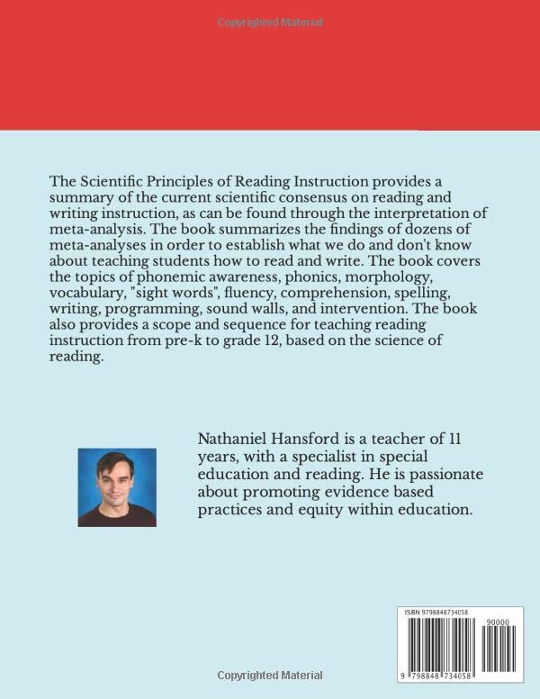 The Scientific Principles of Reading Instruction [OV632] - $29.99 ...